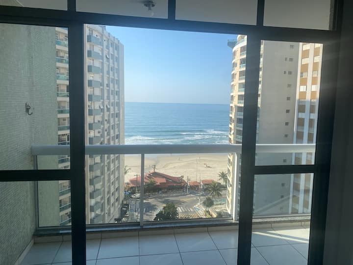 Frente Para O Mar Sacada 2 Vagas Cobertas Familiar - Guarujá