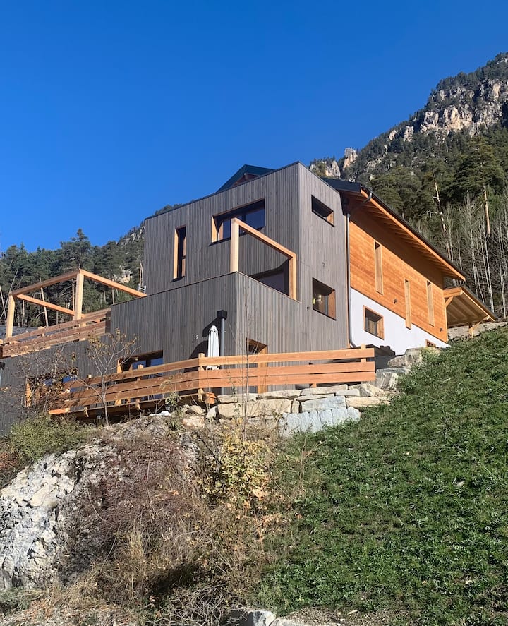 Appart. Serre Che - Chalet Plein Sud - Belle Vue - Briançon