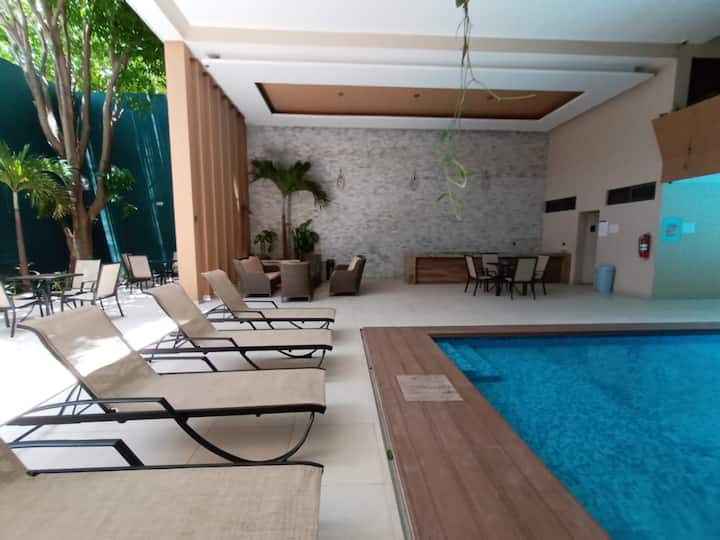 Beautiful Suite, Gym, Sauna, Pool, Close 5ta Av - Playa del Carmen