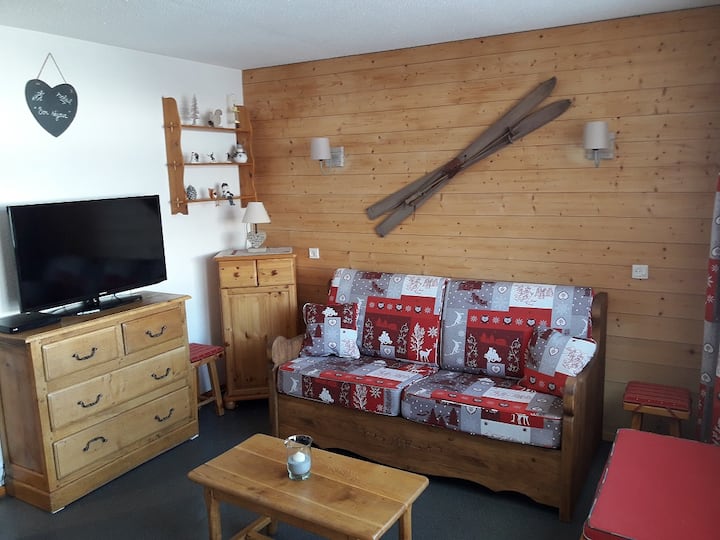 Appart 6 Pers. Départ Et Retour Skis Aux Pieds - Aime