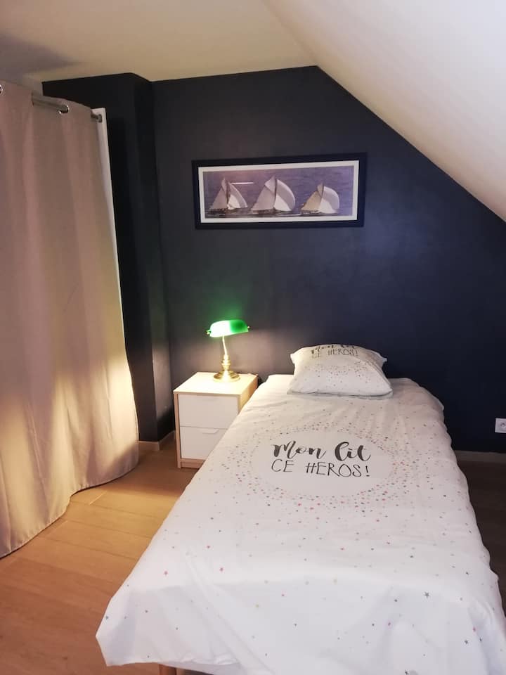 Chambre "La Loire" Près Du Louet Et Des Vignes - Rochefort-sur-Loire