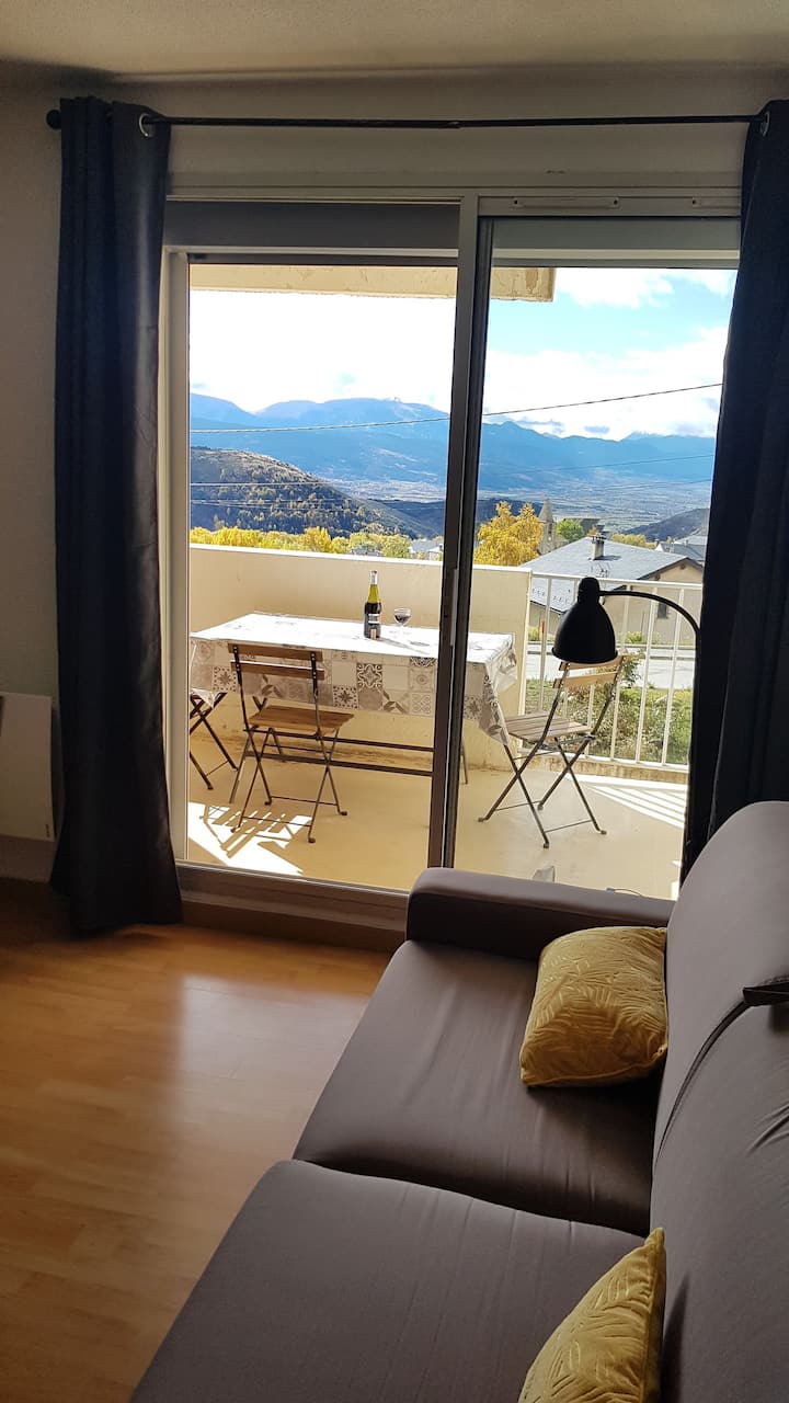 Le Cocon Cerdan, Terrasse, Garage, Ménage Inclus - Font-Romeu-Odeillo-Via