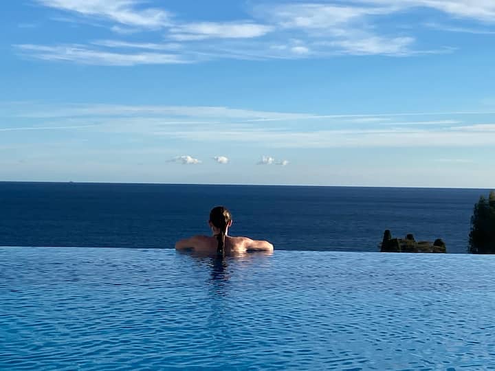 Appartement 3 *  Vue Mer Et Piscine à Débordement - Cannes