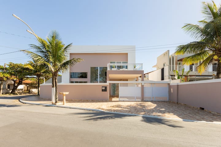 Casa Frente Para Mar, Pq Turístico Peruibe Sp - Peruíbe
