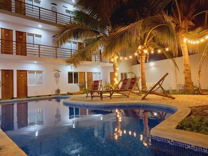 Qamaq Hotel - Hab Familiar - Máncora
