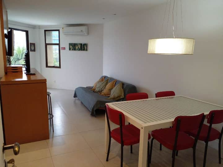 Flat Aconchegante Em Frente à Praia - 裡約熱內盧