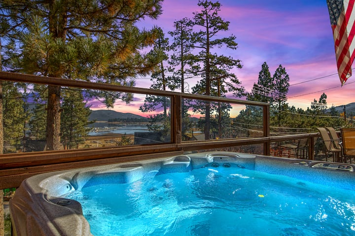 **Location!!** Lake View, Hot Tub & Game Room - Big Bear Lake, CA