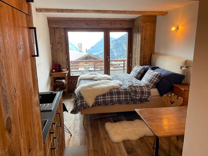 Cozy Studio With A View - Verbier
