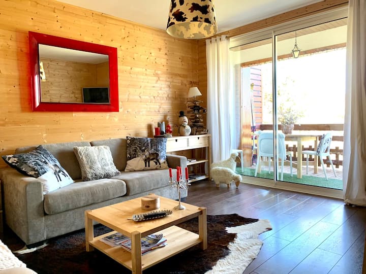 Bel Appartement Ambiance "Chalet" Aux Angles - Matemale