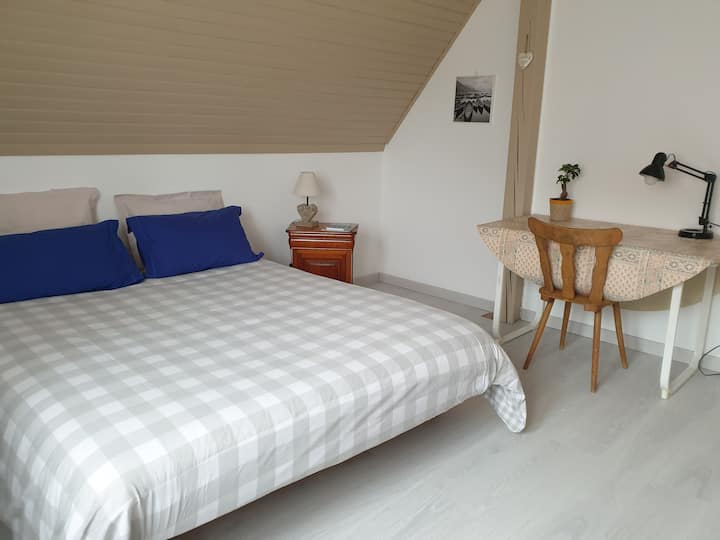 Chambre Dans Maison, Salle De Bain Et Wc Privés. - Molsheim