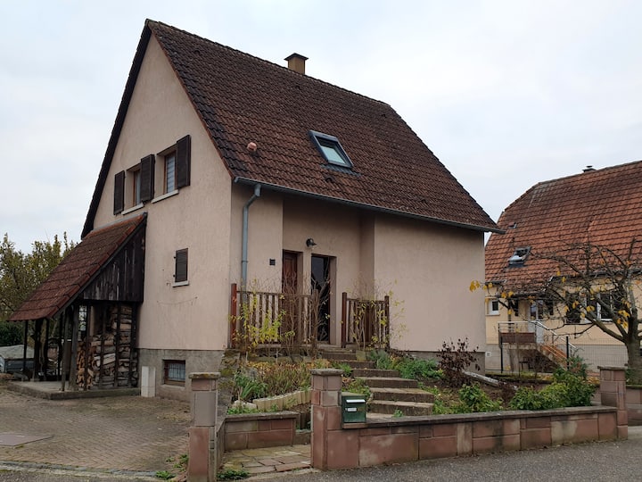 Chambre Dans Maison, Salle De Bain Et Wc Privés. - Molsheim