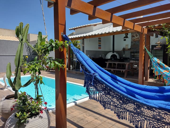 Casa Cactos Com Piscina - Cabo Frio