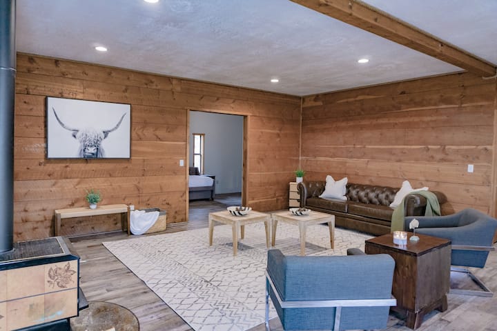 Amplia cabaña/rancho cerca del río Snake - Cabañas en renta en Ririe ...