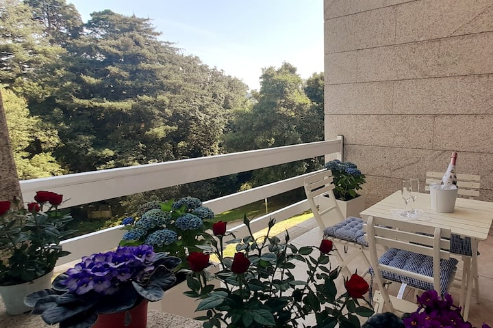 Apartamento Con Terraza Al Parque Fluvial Y 4 Hab. - Cambados
