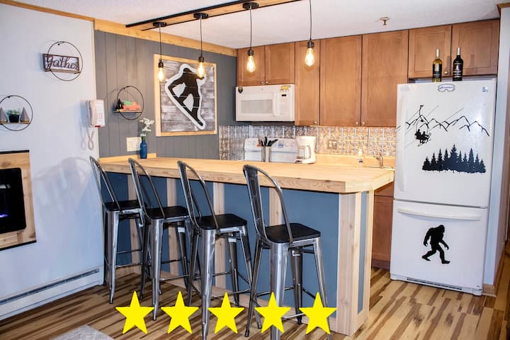 Updated! Ski In/out Condo 1st Flr-top Of Mountain! - Snowshoe, WV