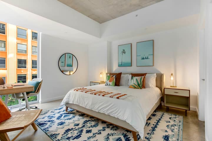 Trendy Downtown Studio Perfect For Remote Work! - Miami