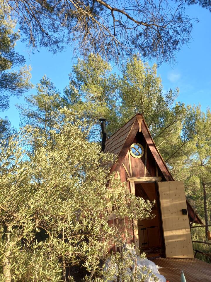 Mélusine, La Cabane Dans La Colline, Accès Piscine - Gréoux-les-Bains