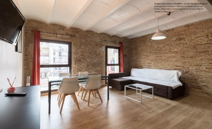 Raval 2hab Terraza Comunitaria - Barcelona