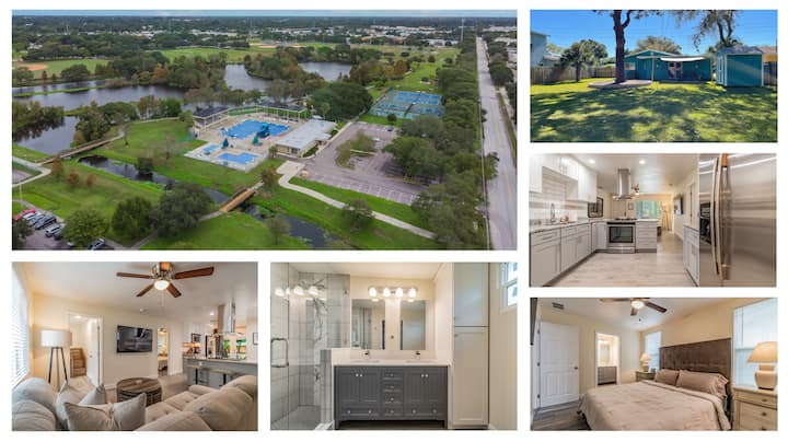 Park & Pool Across The Street And 9 Mins To Beach - St. Petersburg