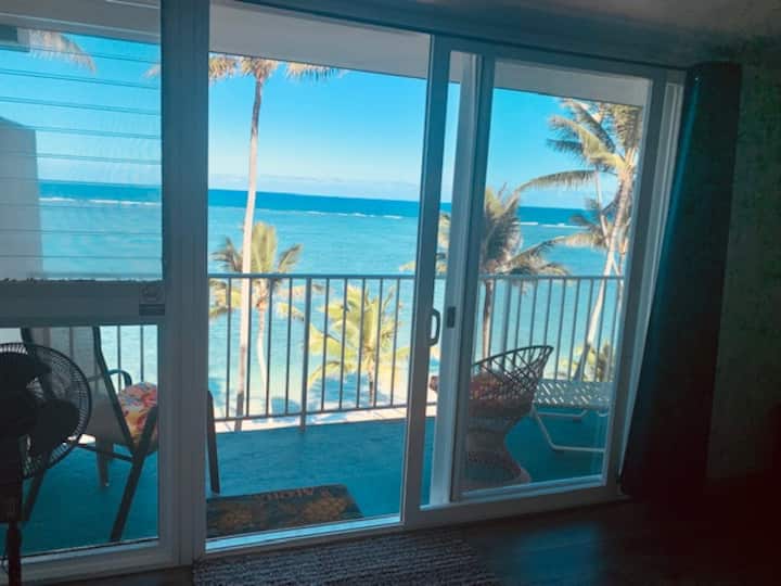 "Sand & Seashore Beachfront Living" Views For Days - Kahana Bay Beach Park