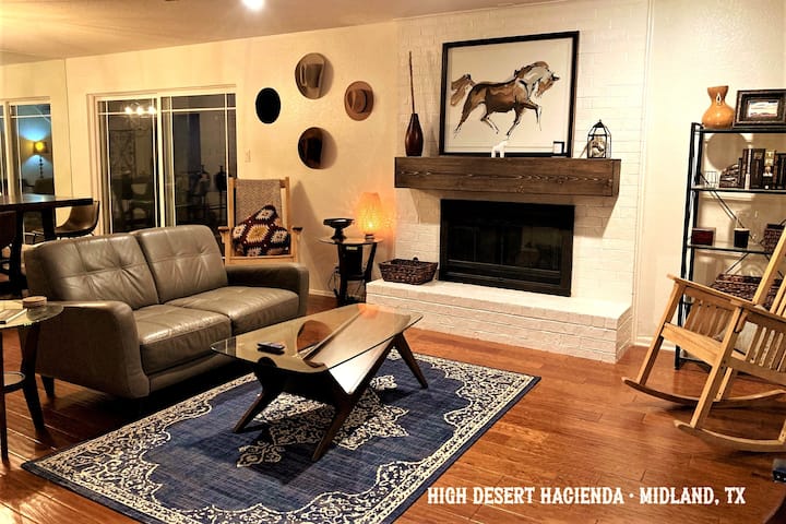 High Desert Hacienda: Old Midland Hideaway - Midland, TX