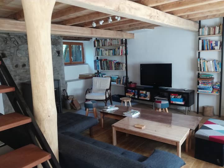 Maison De Village Au Calme Avec Jardin Et Terrasse - Aulus-les-Bains
