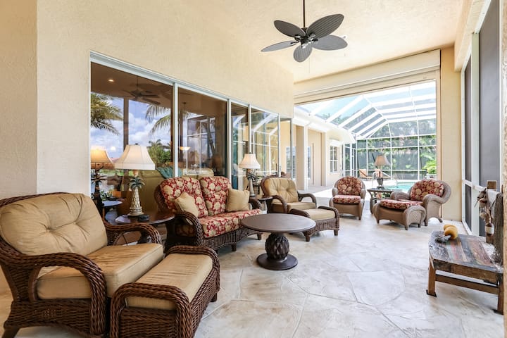 Royal Palm Paradise 
A Luxury Canal Home - Punta Gorda, FL