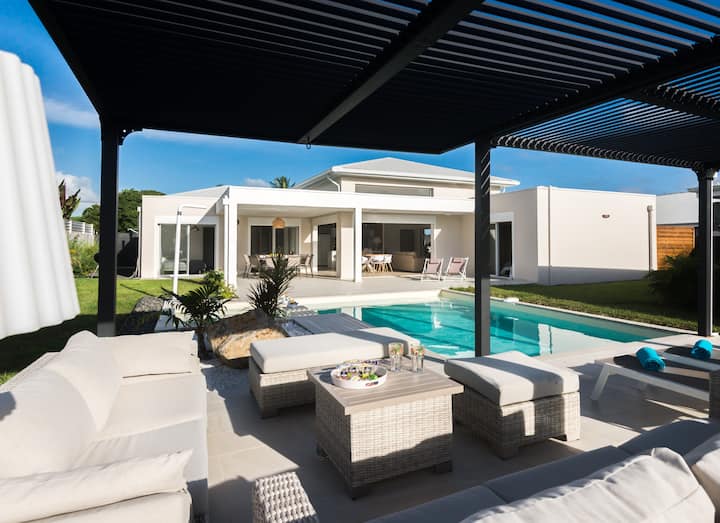 Villa Paradis Avec Piscine Privée à Gosier - Guadalupe