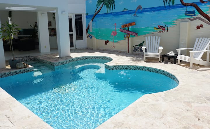 Homy And Central Studio With Pool - Trupial - Curazao