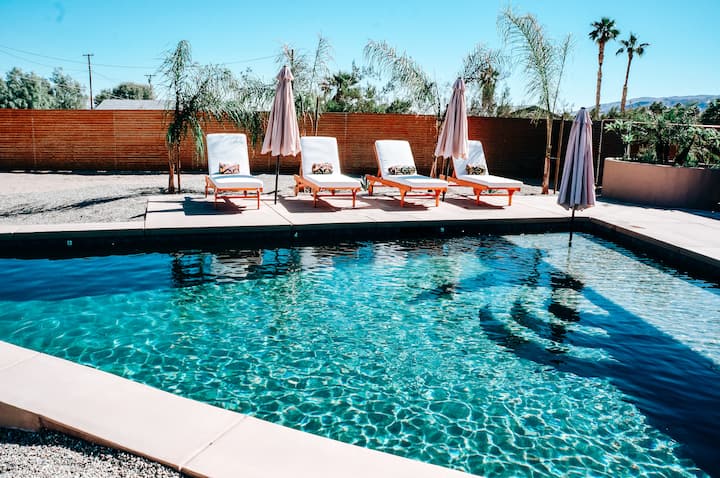 Large Hot Tub/bbq/pool/private - 5 Min Jt Park - Twentynine Palms, CA
