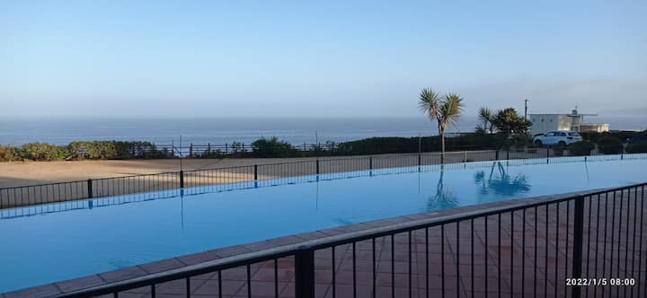 Primera Línea Piscina Y Con Acceso Directo A Playa - Quintero