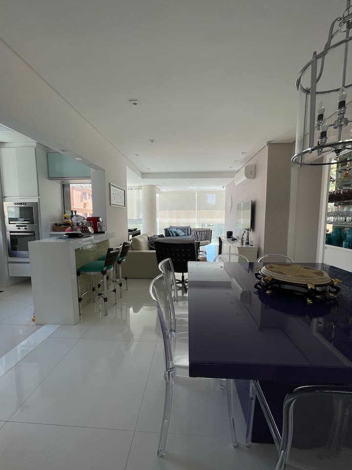 Ap 3 Suítes C/ar, Enseada, Região Brunela - Guarujá