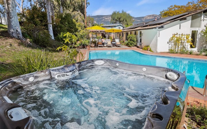 Mid-century With Private Pool And Hot Tub - Santa Barbara, CA