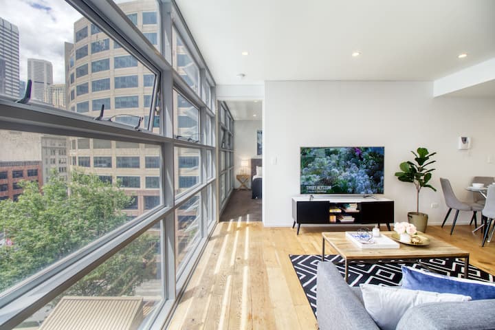 Icc-qvb-townhall : Darling Harbour 2-brs Apt - Surry Hills