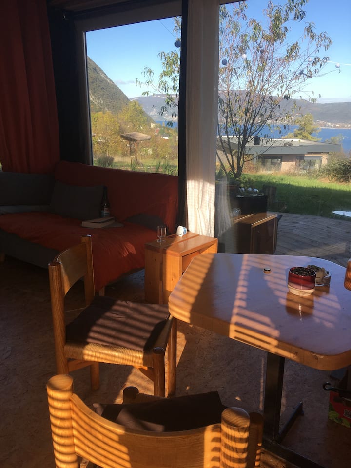 Agréable Micro-maison Avec Belle Vue Sur Le Lac - Le Bourget-du-Lac