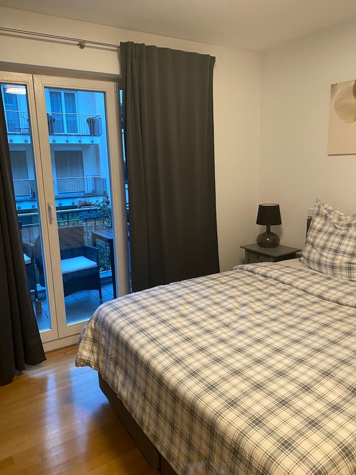 Modernes Helles Apartment Mit Balkon Und Garten - Fráncfort del Meno