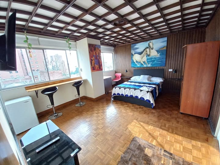 Hermoso Loft Con Excelente Panoramica - Medellín