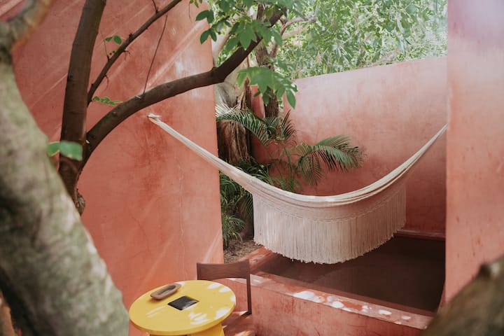 Casa Chaká Boutique. Recámara K’áak - Mérida