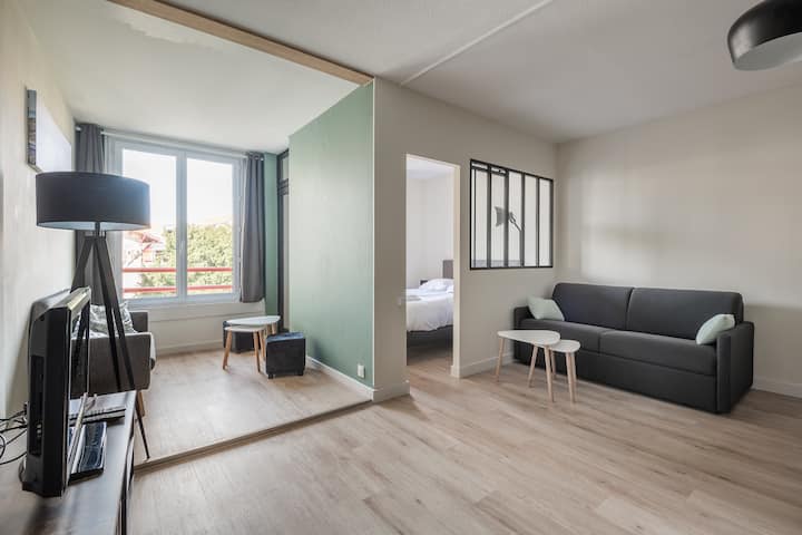 Bel Appartement Neuf, Parking, à 50 M De La Plage - Arcachón