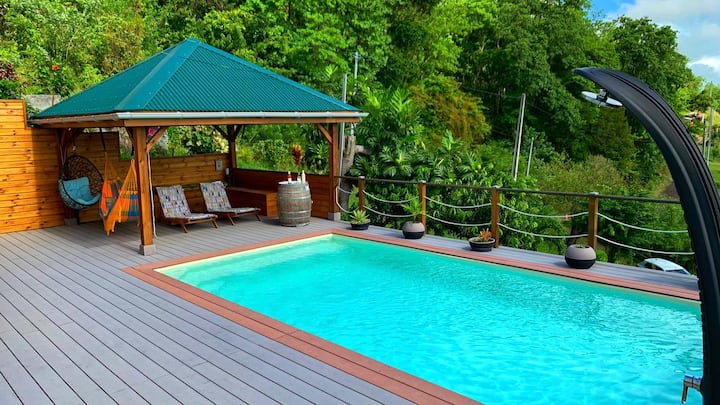 La Maison D'abigaëlle Entre Mer Et Montagne - Martinique