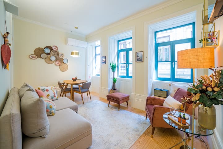 Almada Patio-charm Lovely Apt. Top Location And Ac - Porto