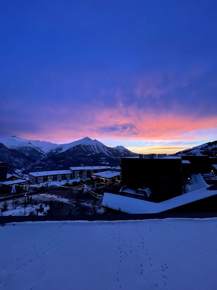 Sur Les Pistes ! T2 Plein Sud Avec 2 Balcons - Orcières