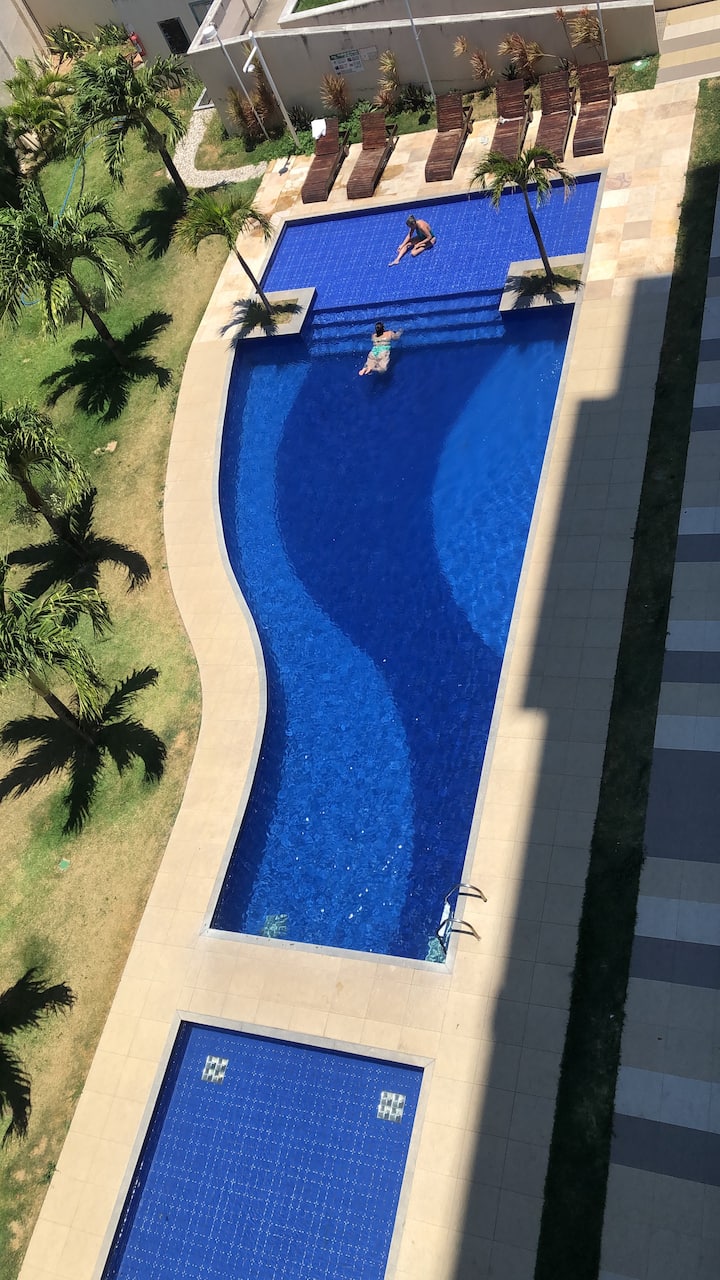 Apartamento Encantador Com Piscina - Fortaleza