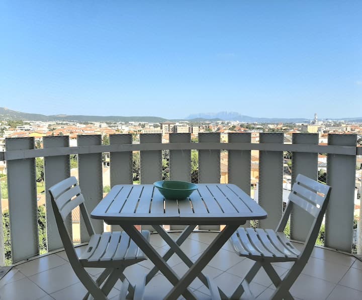 Appartement Avec Vue Sur La Mer Et L'île Tavolara - Olbia