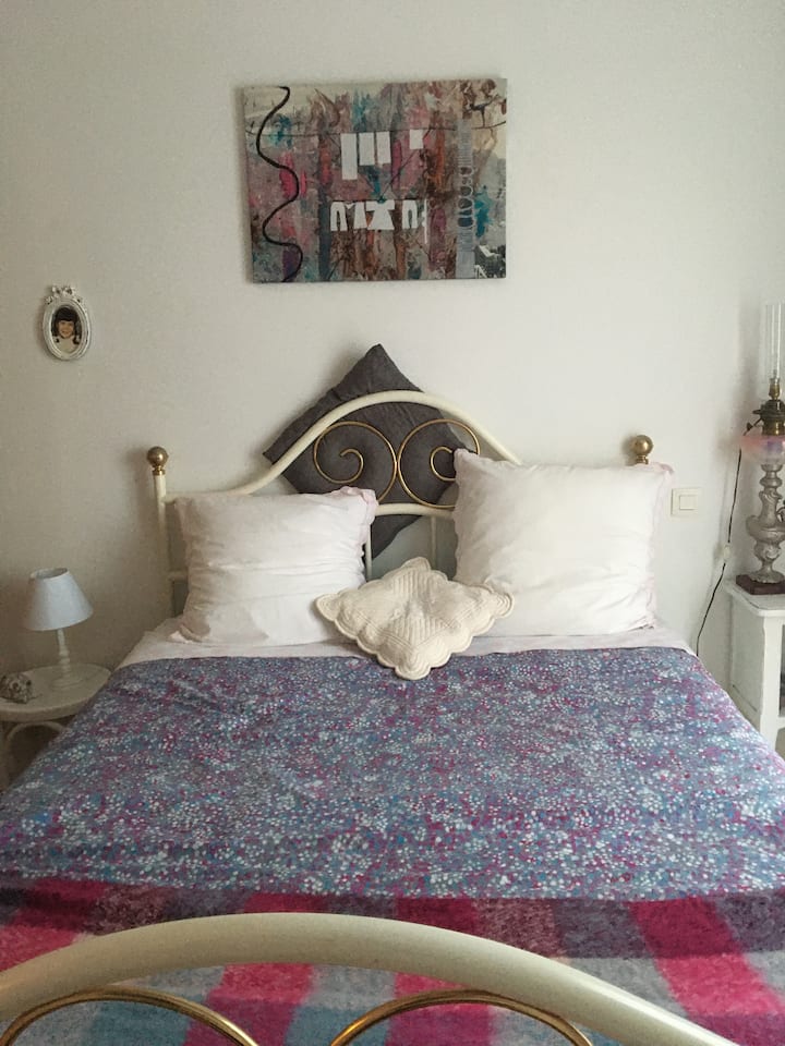 Belle Chambre Dans Calme Maison D’artiste à La Mer - Saint-Hilaire-de-Riez