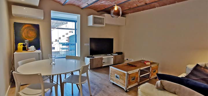 Jolie Appartement Avec Grande Terrasse - Barselona