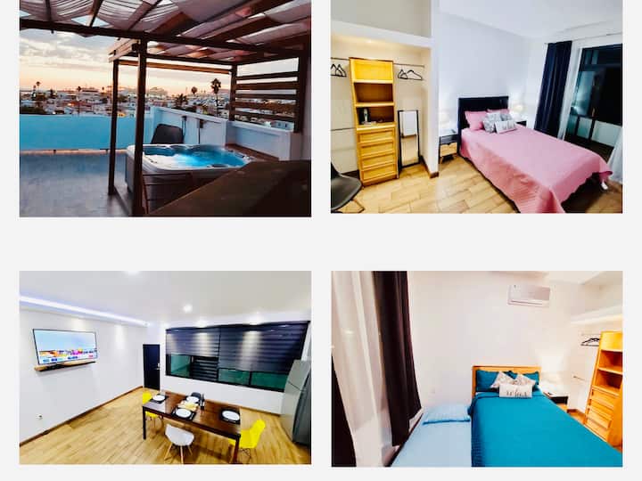 New Condo Centric Location Out/jczzi A/c Wifi - Ensenada