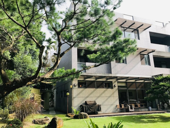 Fireflies Villa With Japanese Zen Garden - 주산 진