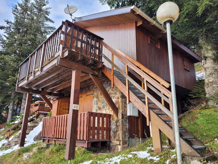 Chalet N°48 Vue Sur La Chaîne De Montagnes - Guzet-Neige