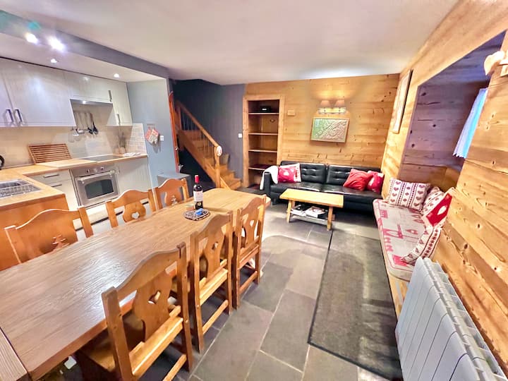 Chalet 7 Personnes-ski In/out+parking+petit Jardin - Courchevel